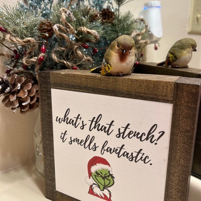 Christmas Bathroom Wooden Sign, Bathroom Decor, Christmas Decor ...