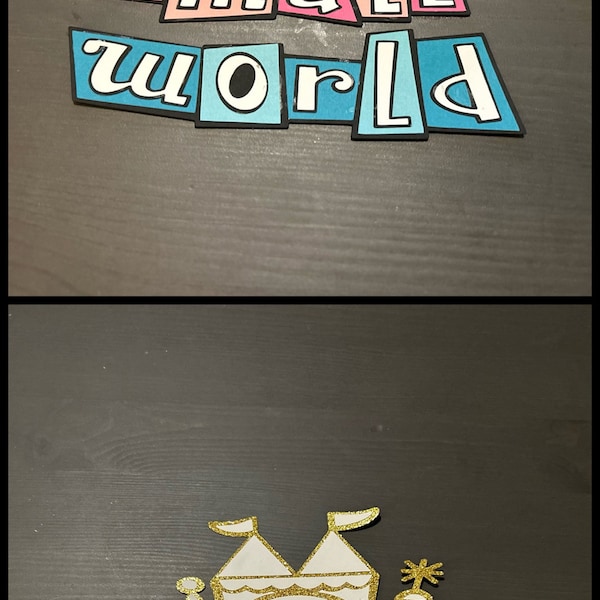 Small World Pastel SVG, Layered by Colour + PNG, Cricut Silhouette - Etsy