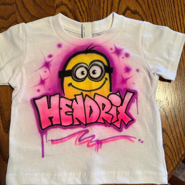 Custom Airbrush Apparel Designs | Name Shirts Personalized With Your ...