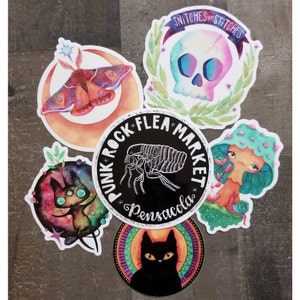 100 Full Color Sticker Labels, Graphic Stickers, Personalized Labels ...