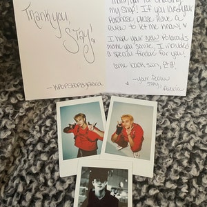 ATEEZ Hongjoong Boyfriend Material Polaroids / Ateez / Atiny / | Etsy