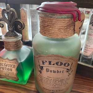 Peruvian Darkness Magic Potion Apothecary Herbology Glass Bottle Prop ...
