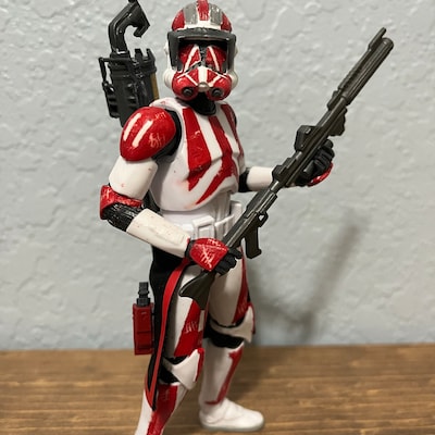 Phase 2 Heavy Clone Trooper Realistic Head 1:12 Scale Black Series - Etsy