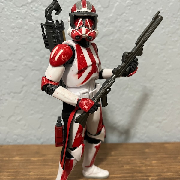 Phase 2 Heavy Clone Trooper Realistic Head (1:12 Scale) Black Series - Etsy