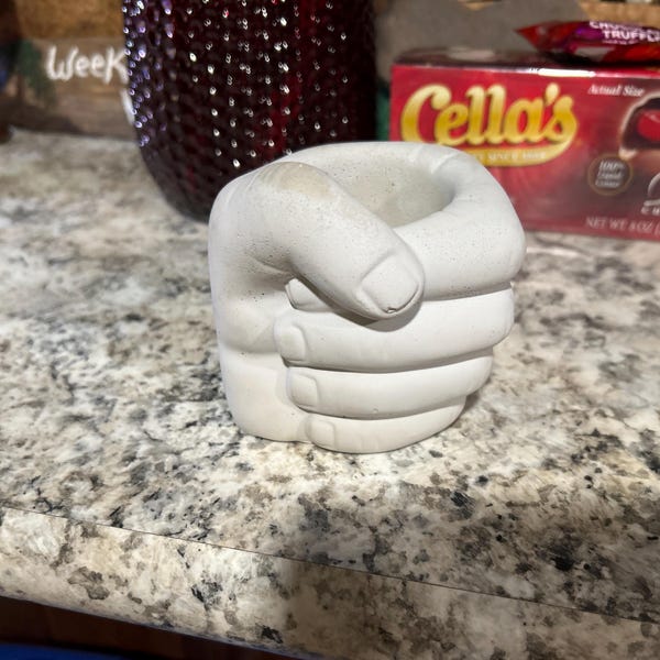 Oopsies Funny Planter | Fist Planter | Plant Pot | Hand Planter | Funny ...