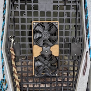 Airflow Dually Dog Crate Fans Compatible With Ruff Land / Ruff Tough ...