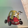 Goose Road Rage Transparent Vinyl Sticker// Meme Goose Sticker Vinyl ...