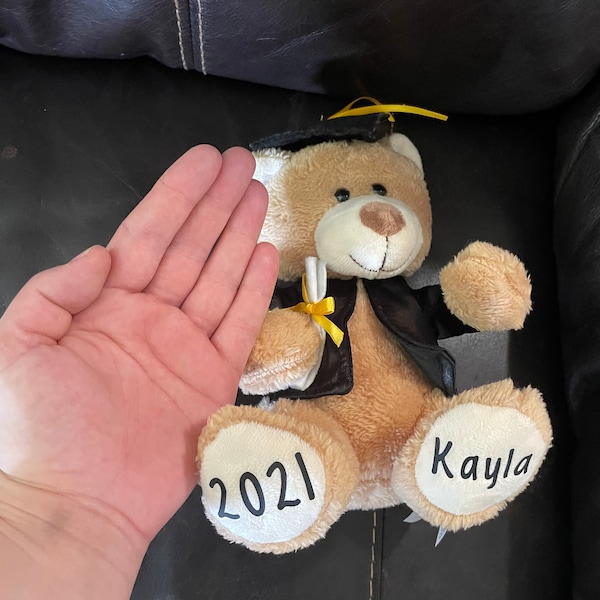 Personalized Graduation Bears-7.5inches- Graduation Gift- Preschool ...
