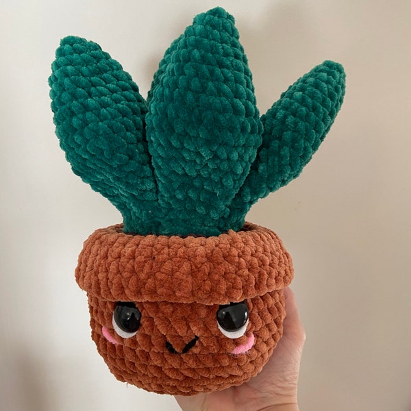 Potted Plant Friend PDF Crochet Pattern (crochet Plant, Amigurumi Plant ...