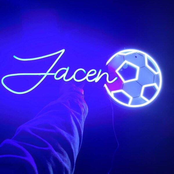 Neon Logo Sign Custom, Business Sign Wall, Custom Neon Sign Logo ...