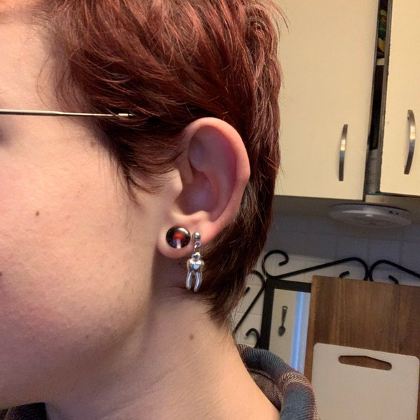 One Spike Dangle Spike for Men Short Spike Dangle Long Spike Dangle ...