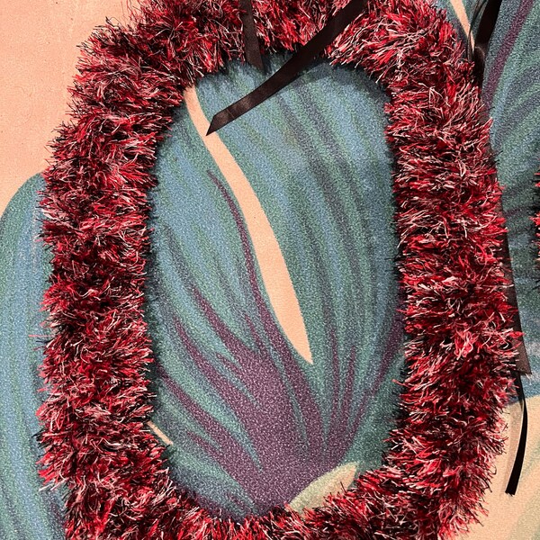 Hawaii 2 Color Satin Ribbon Lei, Graduation Lei, Senior Lei, Class of ...