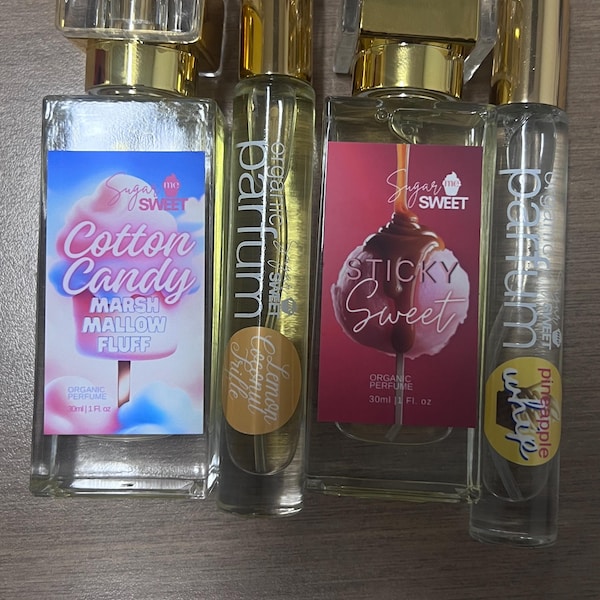 Sticky Sweet Perfume | Gourmand, Dessert | Organic| Perfume Oil - Etsy