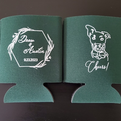 Personalized Baby Shower Beer Huggers Custom Teddy Bear Baby - Etsy