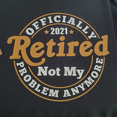 Officially Retired SVG, Retired SVG, Retirement Svg, PNG Instant ...