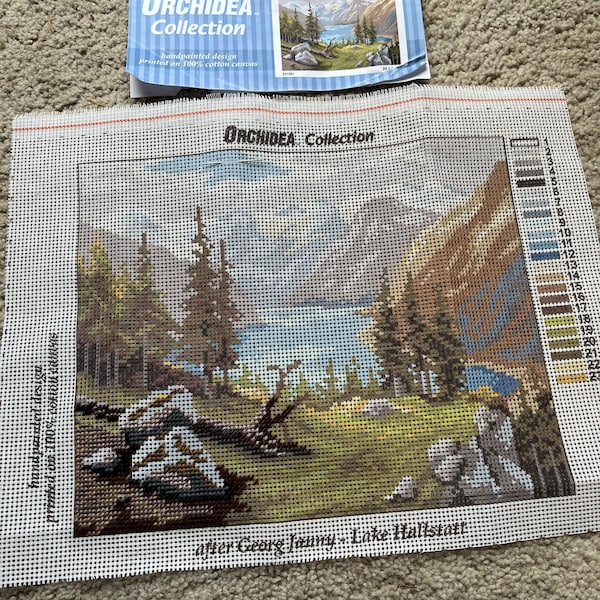 Mother Hen. Chicken Counted Cross-stitch Kit on Aida 14 Count Canvas. Village Rooster Cross ...