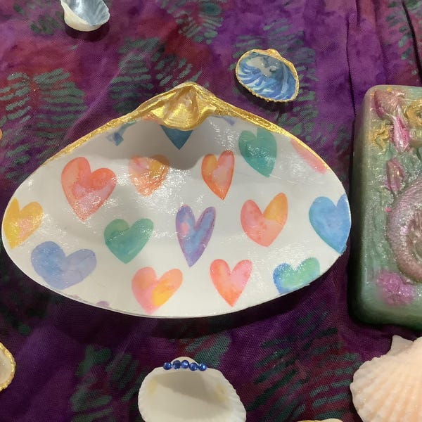 Floral Decoupage Clam Shell Kit: DIY Crafting Gift - Etsy