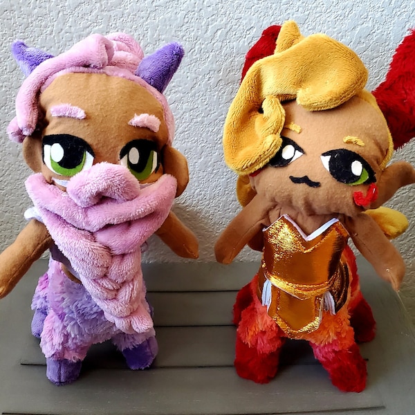 Chibi Centaur Doll Plush Sewing Pattern .pdf Tutorial Horse Giraffe ...