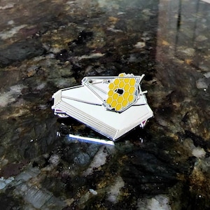 Artemis 1 Space Launch System SLS Rocket Enamel Pin Lapel Brooch NASA Scientist / Astronaut ...