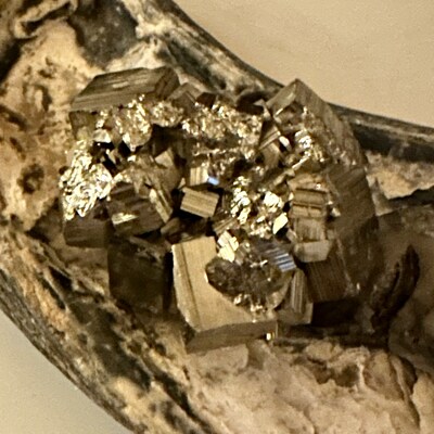 Amazing Quartz With Pyrite and Galena, Amazing Color, Pyrite , Crystals ...