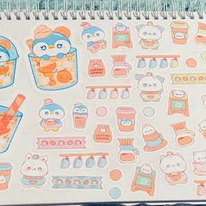 Five More Minutes Sleepy Tiger Waterproof Sticker Big Cat - Etsy