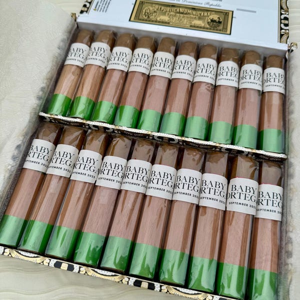 BULK Custom Cigar Label - Custom Baby Shower Cigar Label - Baby Shower ...