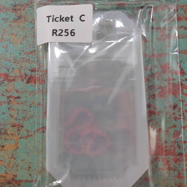 R256 Ticket Mold C / Ticket Mold / Silicone Mold - Etsy