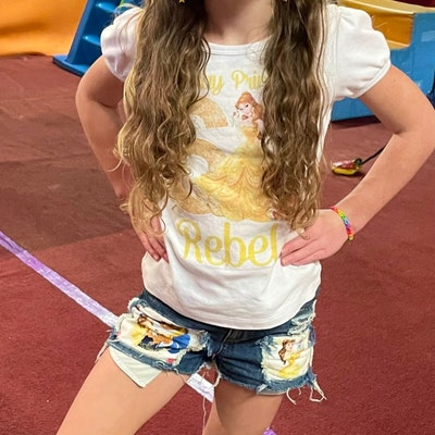 Princess Belle Birthday Shirt, Beauty and the Beast Birthday Shirt ...