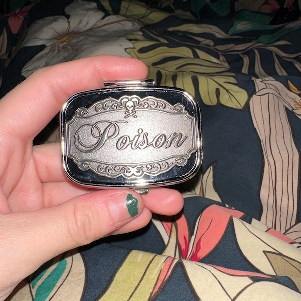 Poison Victorian Pill Box Goth Witchy - Etsy