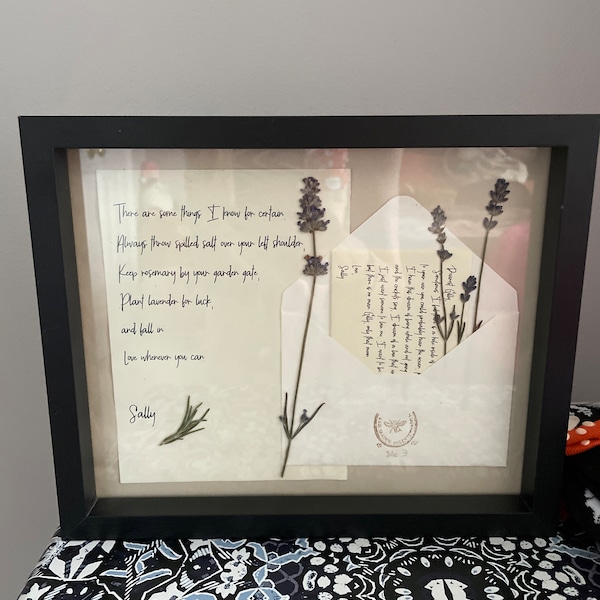 Sally Owens' Iconic Quote From Practical Magic Immortalized in Framed ...