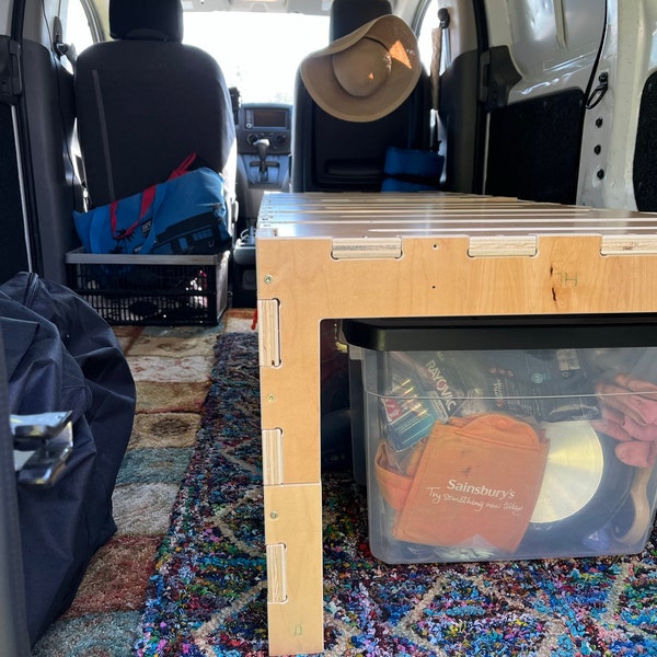 Frontier Futon Convertible Couch/bed for Camper Vans, Rvs, Tiny Homes ...