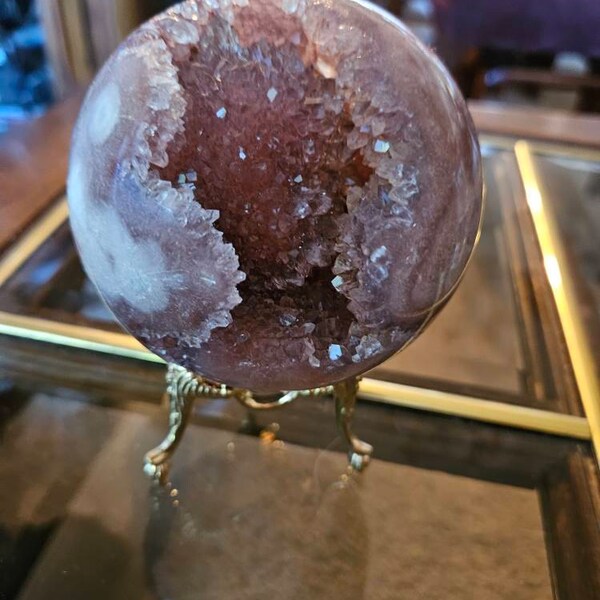 13in/9.9lb AAAA Statement XXL Big Teeth Deep Purple Amethyst Specimen ...