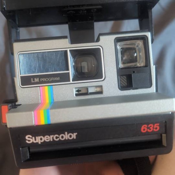 Polaroid Supercolor 635 Instant Camera With Pack of New Polaroid 600 ...