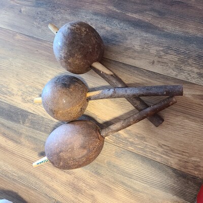 Gourd Rattle Native Ayacaxtli Mexica - Etsy