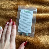 Raw Emerald Stone (xsmall) - Genuine Emerald Crystal - Natural Emerald ...