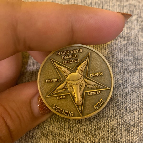 Best Seller: LUCIFER COIN, Morningstar TV Hit Series 1 1/4" , Highest ...