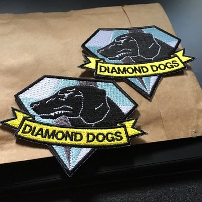 Diamond Dogs Iron on Patch From Metal Gear Solid V the Phantom Pain by ...