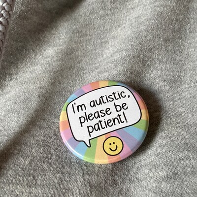 Autism Badge Set INCLUDES 6 Badges Badge Packs Autism Gift Autism ...