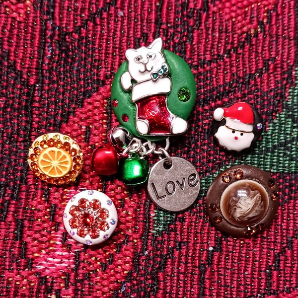 Stars, Moon and Stars, Celestial 18mm 20mm Jazz Snaps, Standard Size ...