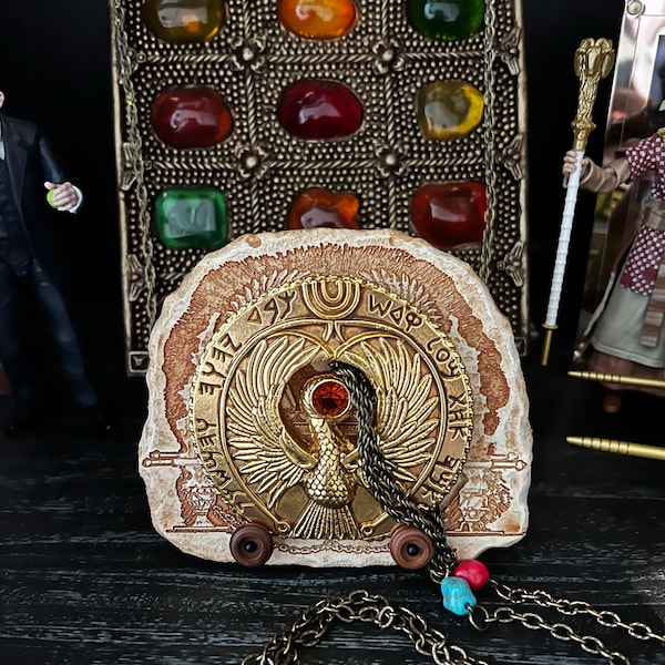 Marion's Necklace From Indiana Jones - for the Headpiece to the Staff ...