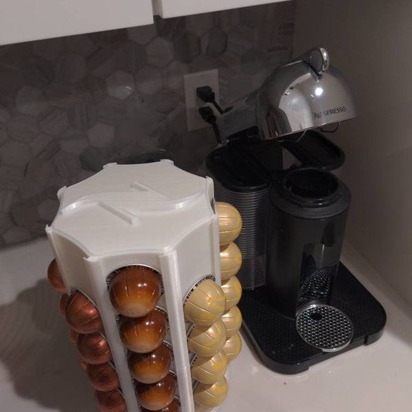 Spinning Carousel for Nespresso Vertuo Coffee Pods - Made in Canada - Etsy