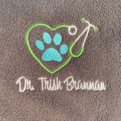 Vet Tech Mid Weight Fleece Jacket, Vet Tech Apparel, Personalized ...