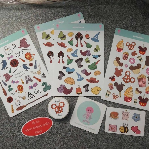 Blank Star Book/movie Rating Colour in Planner Sticker Sheet, 45 ...