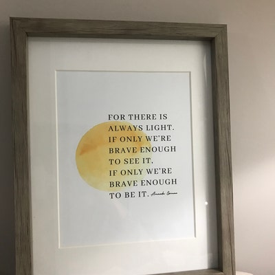 Amanda Gorman Print, Digital Download, Inauguration, Poem ...