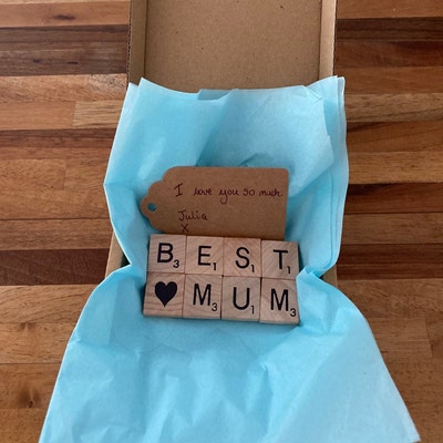 Best Mum Magnet, Small Present, Present for Mum or Mummy Wooden Fridge ...