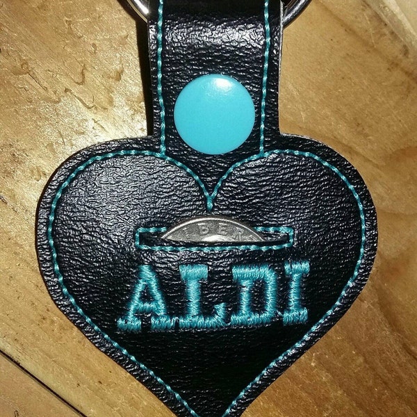 Aldi Keychain, Aldi Heart Keychain, Aldi Keyfob, Aldi Snap Tab, Aldi ...