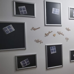 Laser Cut Wood Names Custom Laser Cut Name Signs Wedding Place Cards ...