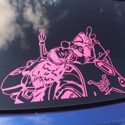 Overwatch Ana Champion Spray Art Action Laptop/window Printed Sticker ...