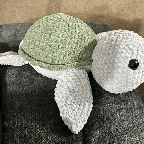 LARGE Crochet Turtle Pattern, Cute Toy, Crochet Turtle, Handmade Gift ...