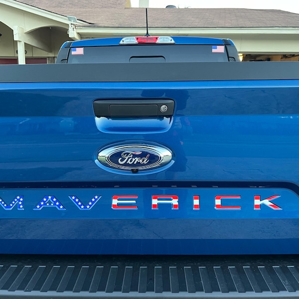Fits 2022+ Ford Maverick 3M Tailgate Letters Decal/sticker/inlays - Etsy